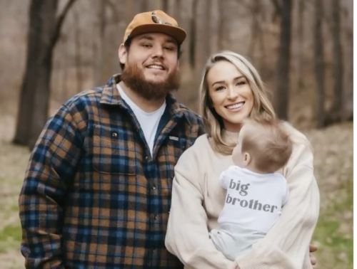 Luke Combs Expecting Second Baby Boy, Teases New Song "Take You With Me"