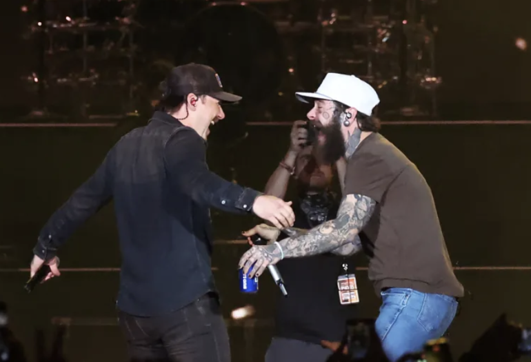 WATCH: Morgan Wallen and Post Malone Debut New Song In Its Entirety At ...