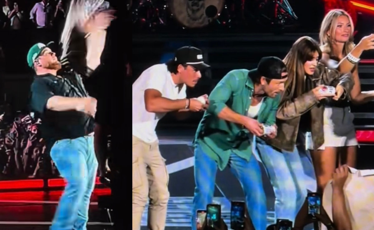 WATCH: Luke Combs Brings Out Glen Powell and The Rest of The Twisters ...