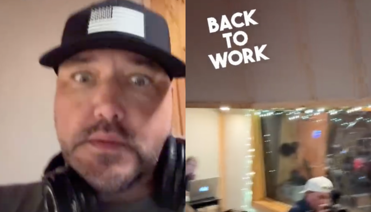 Jason Aldean Reveals He's Recording New Music, Shares Video From "First ...